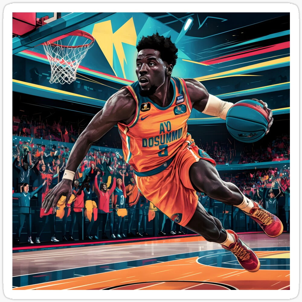 Ayo Dosunmu Sticker Phone Decal Water Bottle Stickers Car Decals ...