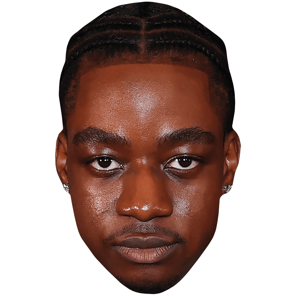 Ayo Solanke (Stubble) Big Head. Larger than life mask. - Walmart.com