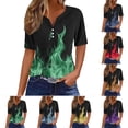 Ayolanni Going Out Summer Women Blouses Short Sleeve Comfortable V-Neck ...