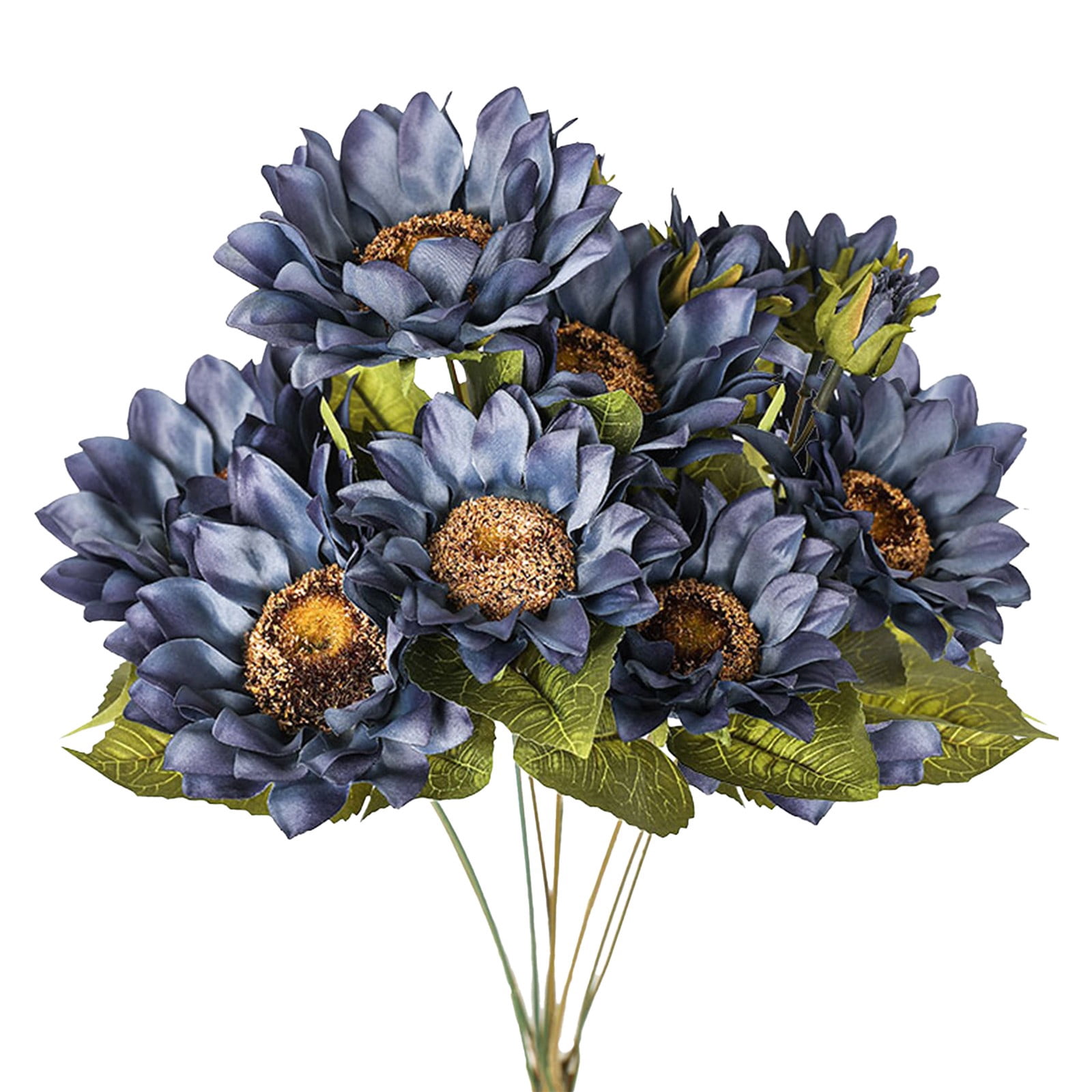Ayprnig Fake Flowers Front Porch Decor Fall Fake Flowers Artificial ...