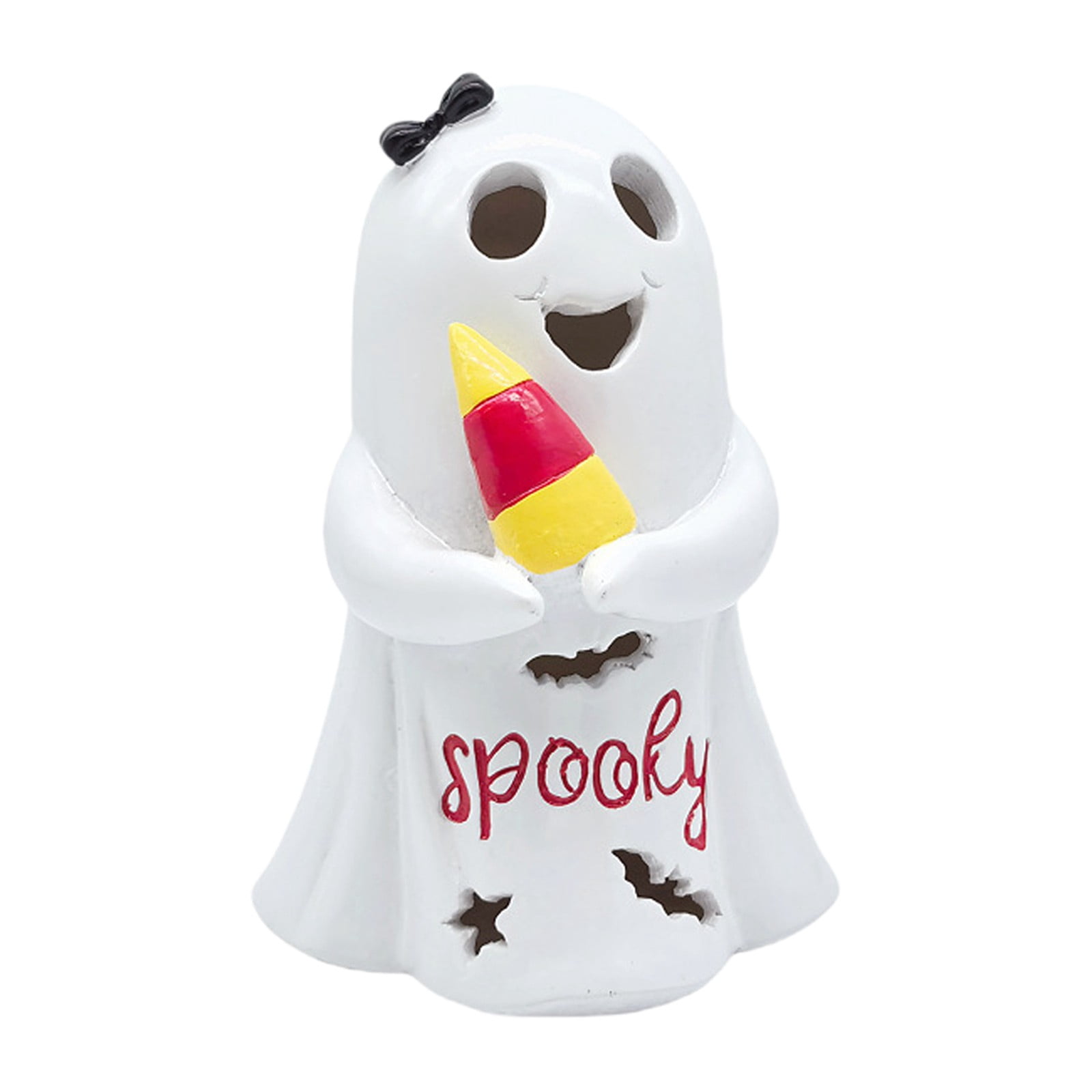 Ayprnig Ghost Figurine Ghost Halloween Decor Ghost Decor Resin Desktop ...
