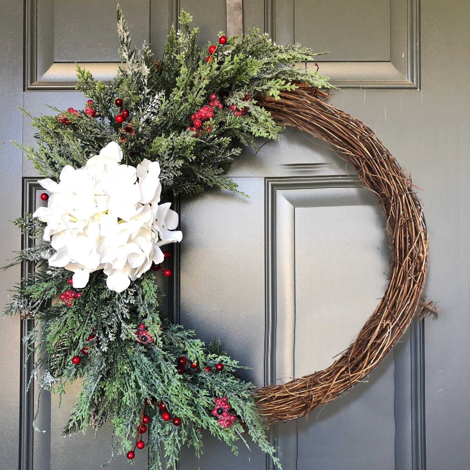 Ayprnig Grapevine Wreaths For Crafts Plain Wreaths For Decorating ...