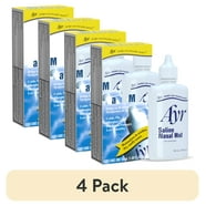Ayr Saline Nasal Gel 2 Pack - Moisturizing Relief for Dry, Irritated ...