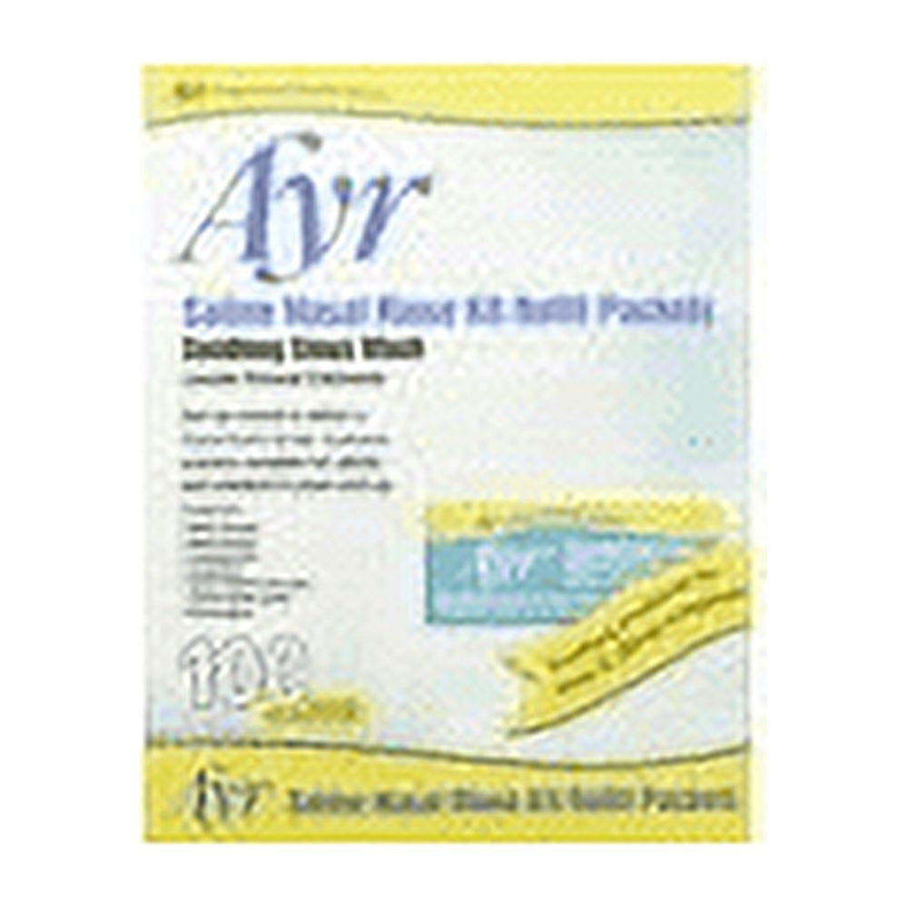 Ayr Sinus Rinse Kit Refill Packets - 100 Packs, 3 Pack - Walmart.com