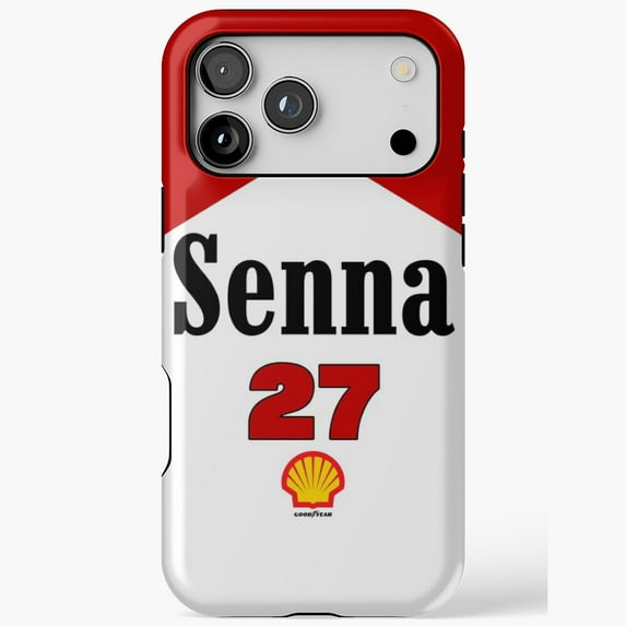 Ayrton Senna 27 F1 Livery Art iPhone Case 17 to 11 Pro Max - Walmart.com