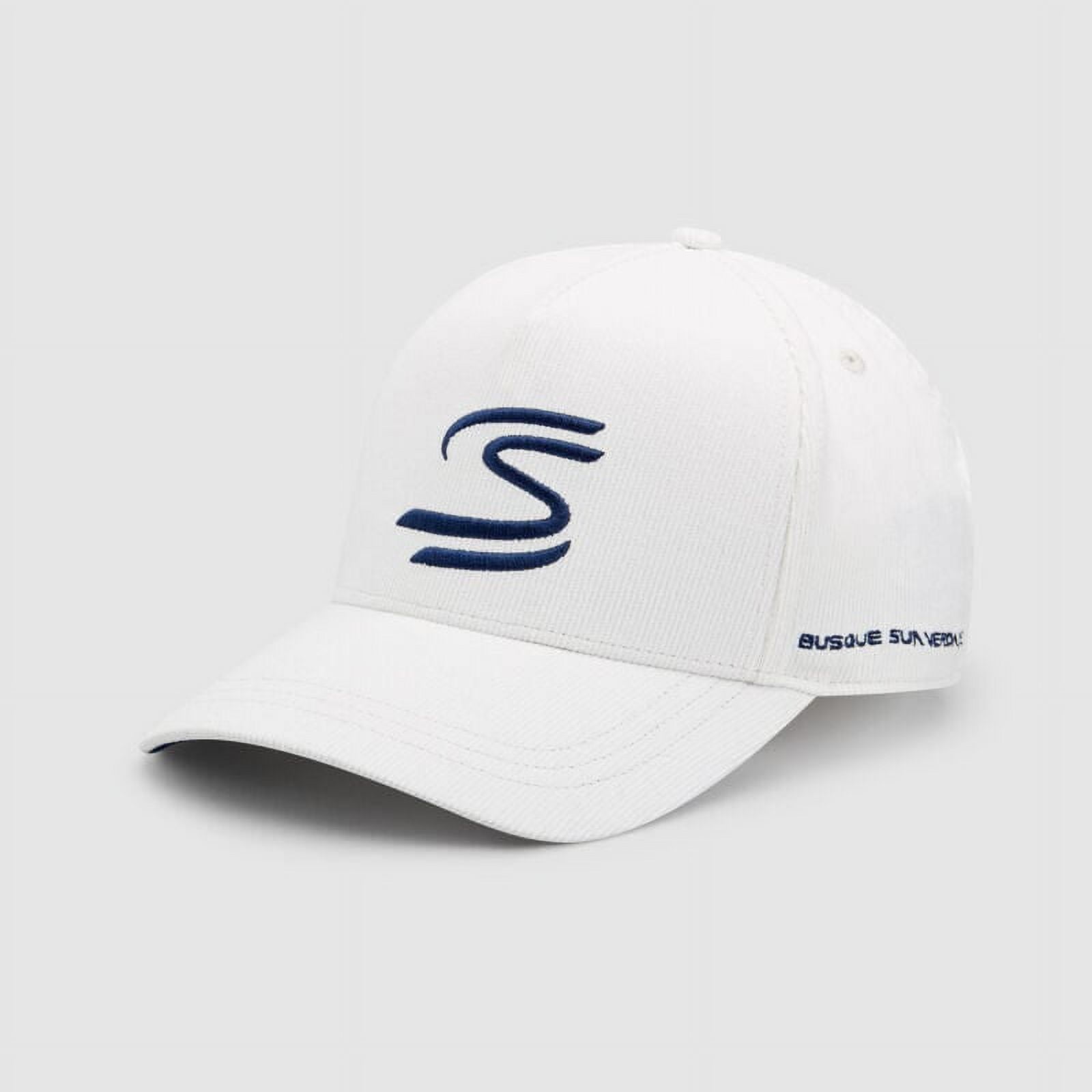 Ayrton Senna Cord Hat - White/Blue - Walmart.com
