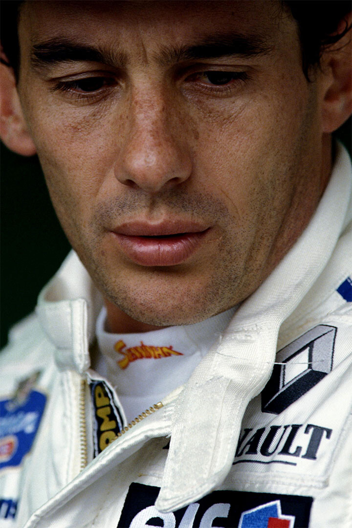 Ayrton Senna F1 Super Racing Car Superstar Painting Wall Art - 24x36 ...