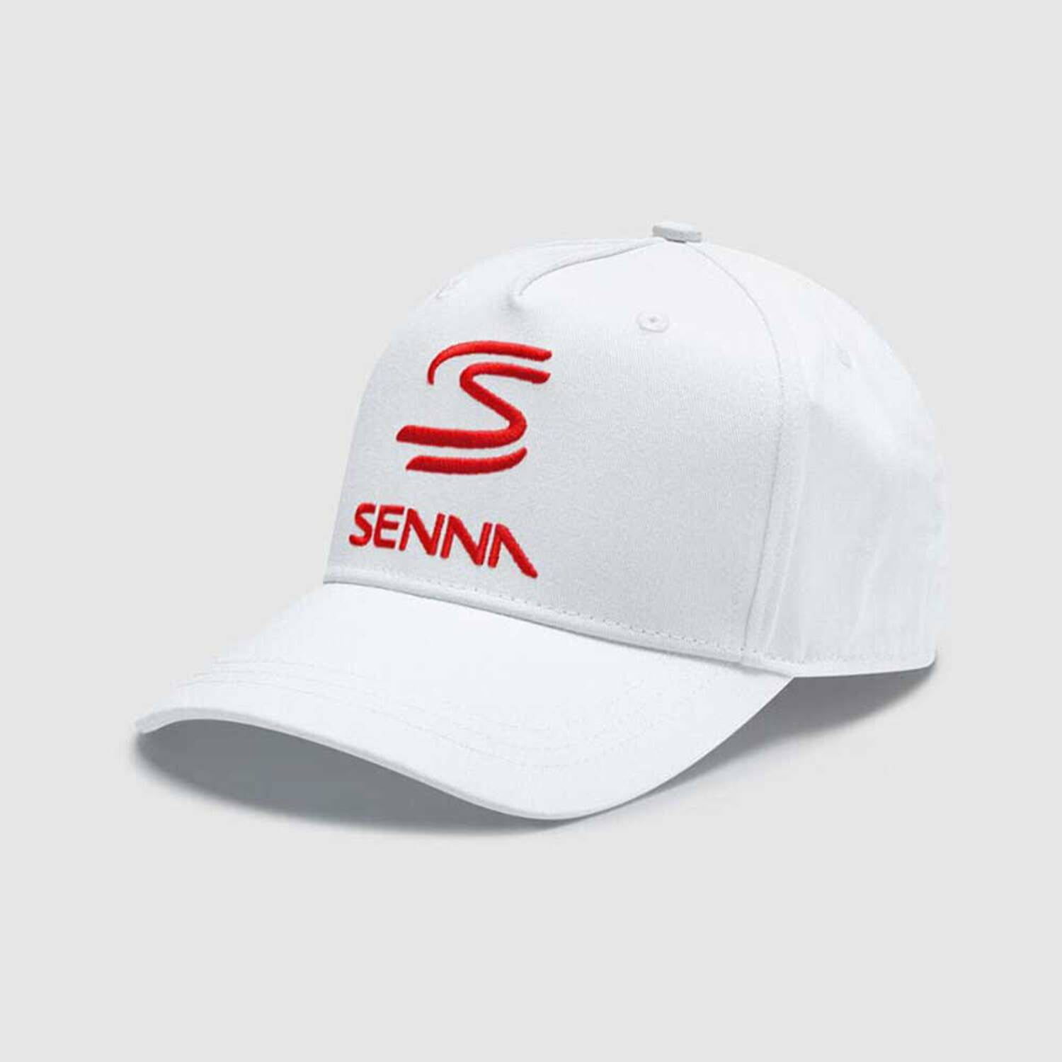 Ayrton Senna SS White Logo Hat - Walmart.com