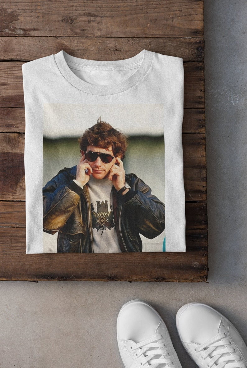 Ayrton Senna T-Shirt, Grand Prix , Senna , Automobile Racing Tee, Car ...