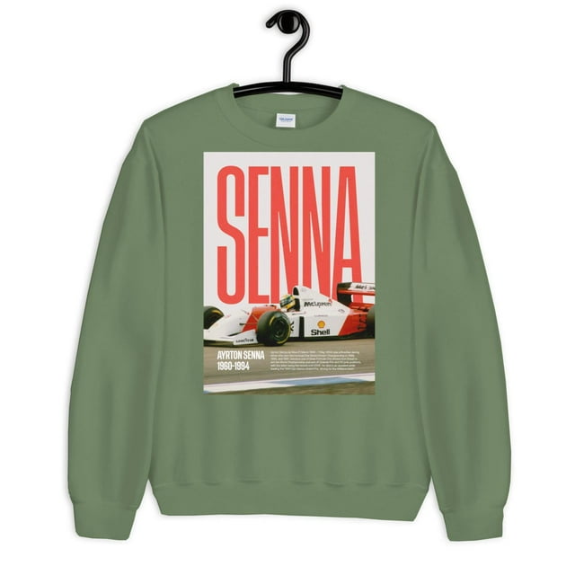 Ayrton Senna Tribute T-Shirt - Legendary Racer Edition F1- Monaco-TH1935 - Walmart.com