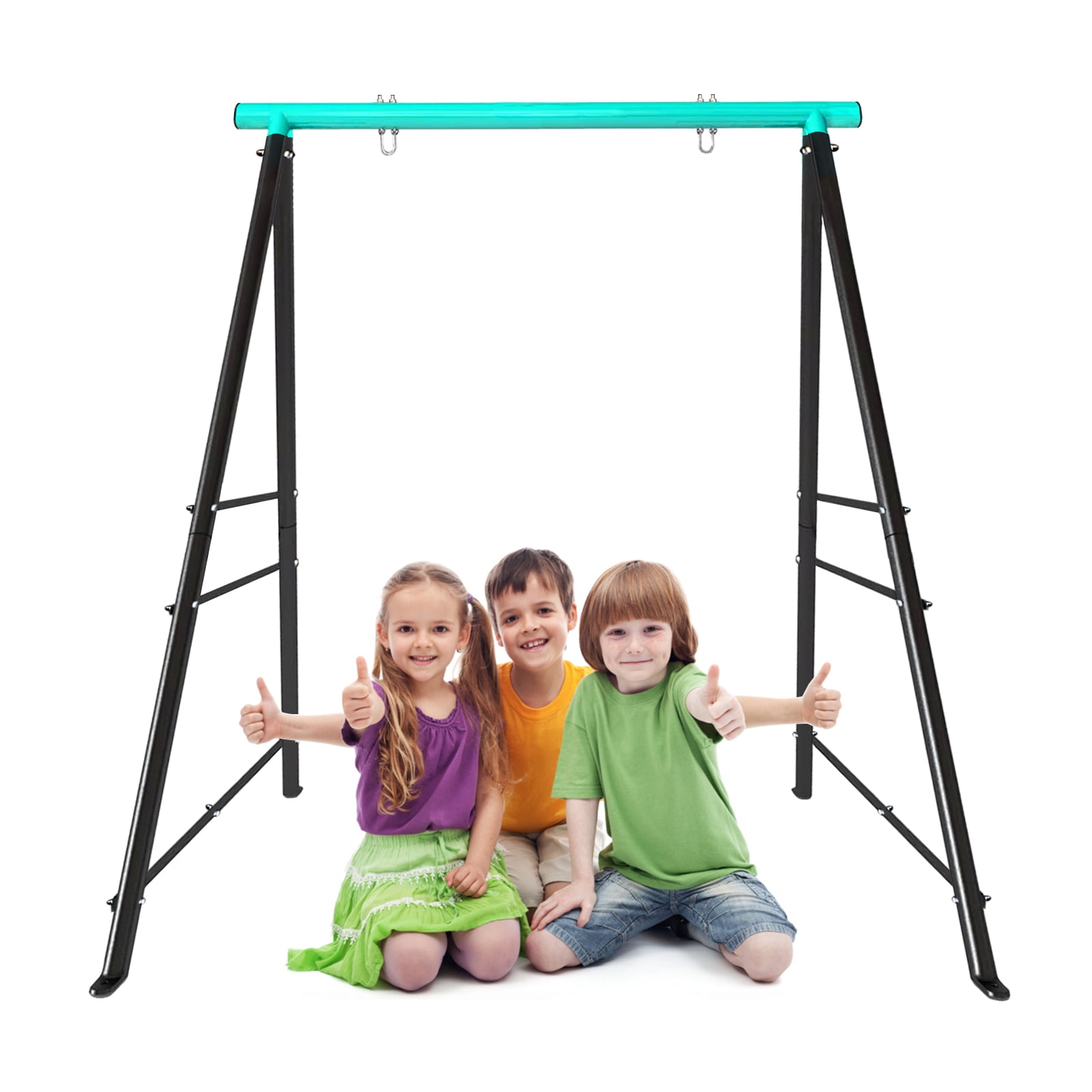 Aysiofdy Heavy Duty A-Frame Swing Stand for Porch, Yoga, Saucer, Indoor ...
