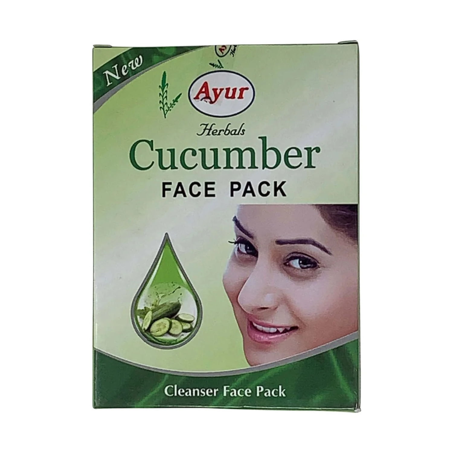 Ayur Cumcumber Face Pack Cleanser Face Pack 100 g - Walmart.com