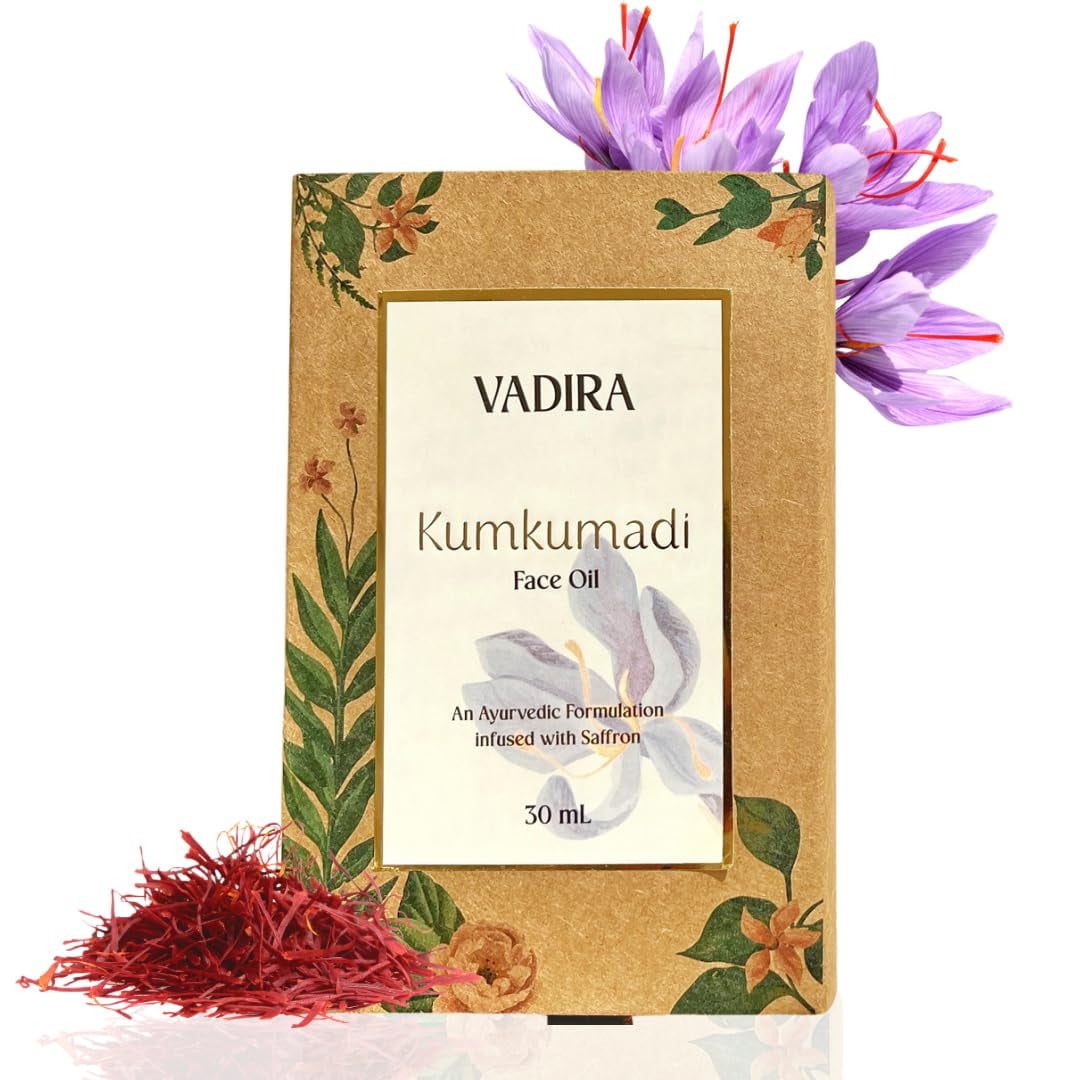 Ayurvedic Kumkumadi Oil for Face 30 Ml Kumkumadi Tailam Face Oil for Glowing Skin Dark Spot ...