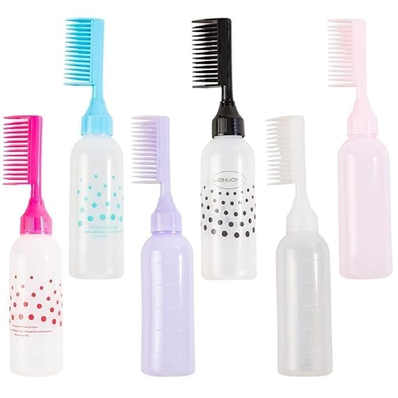 Ayushicreationa Comb Cap Empty Professional Hair Dye Applicator Brush ...