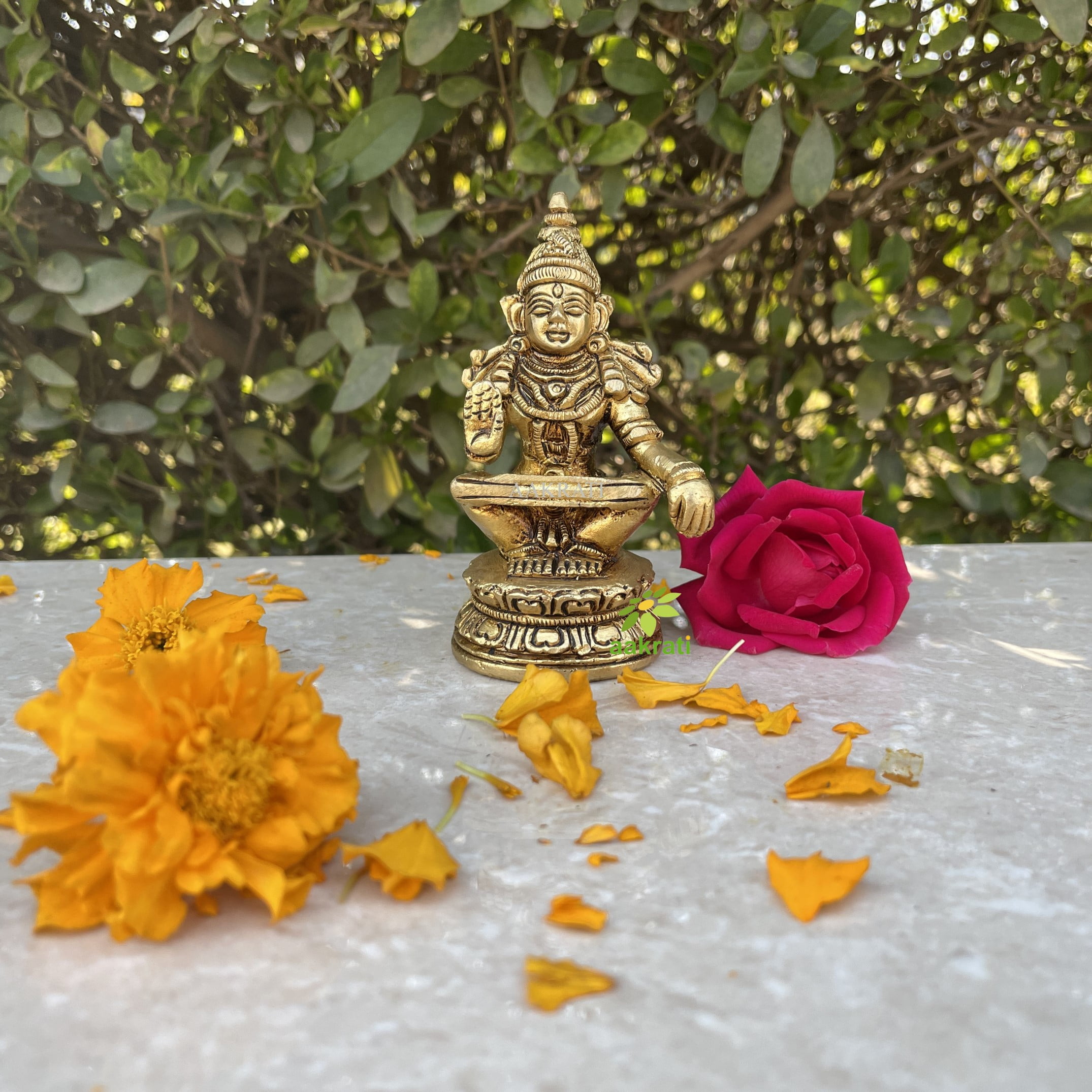 Ashopi Ayyappa Lord Murti Statue - Ayyappan Idol - Hindu God - Hariharasudhan Deity - Epitome Of ...