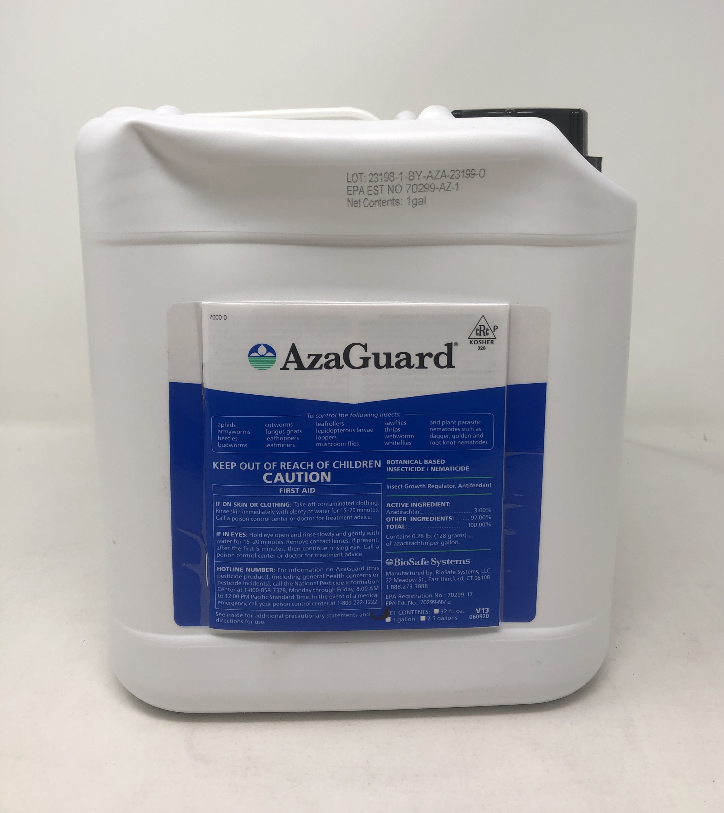 AzaGuard Concentrate Insecticide / Nematicide - 128 fl oz Jug by ...