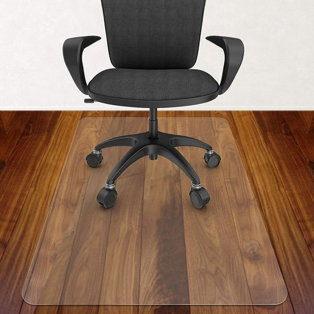 Azadx Large Chair Mat for Hardwood Floor 46 x 53'' Office Chair Mat for ...