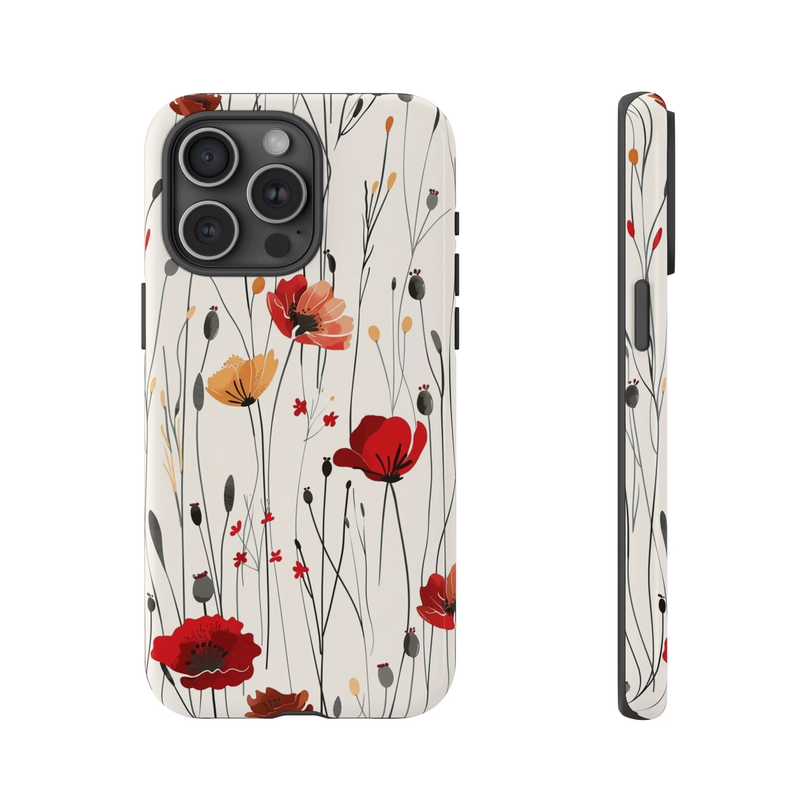 Azalea Wildflowers Bloom Garden Art Phone Case for iPhone 17 through 11 ...