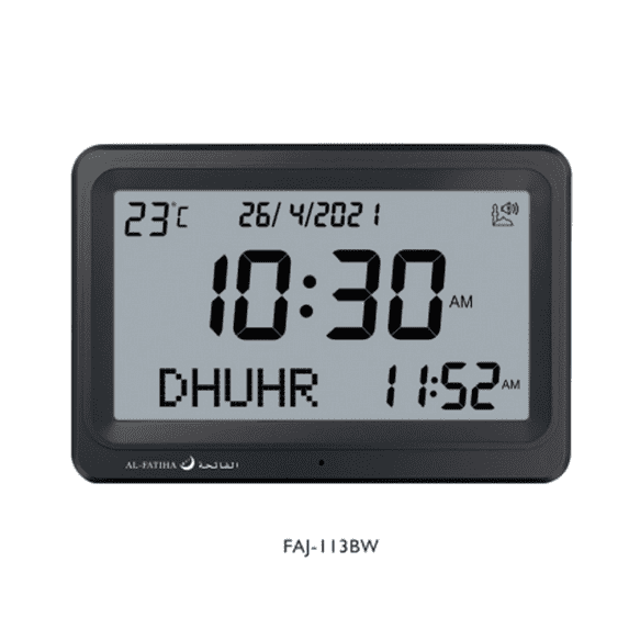 Azan Clock, Desktop Clock, Automatic Worldwide Digital Prayer Clock ...