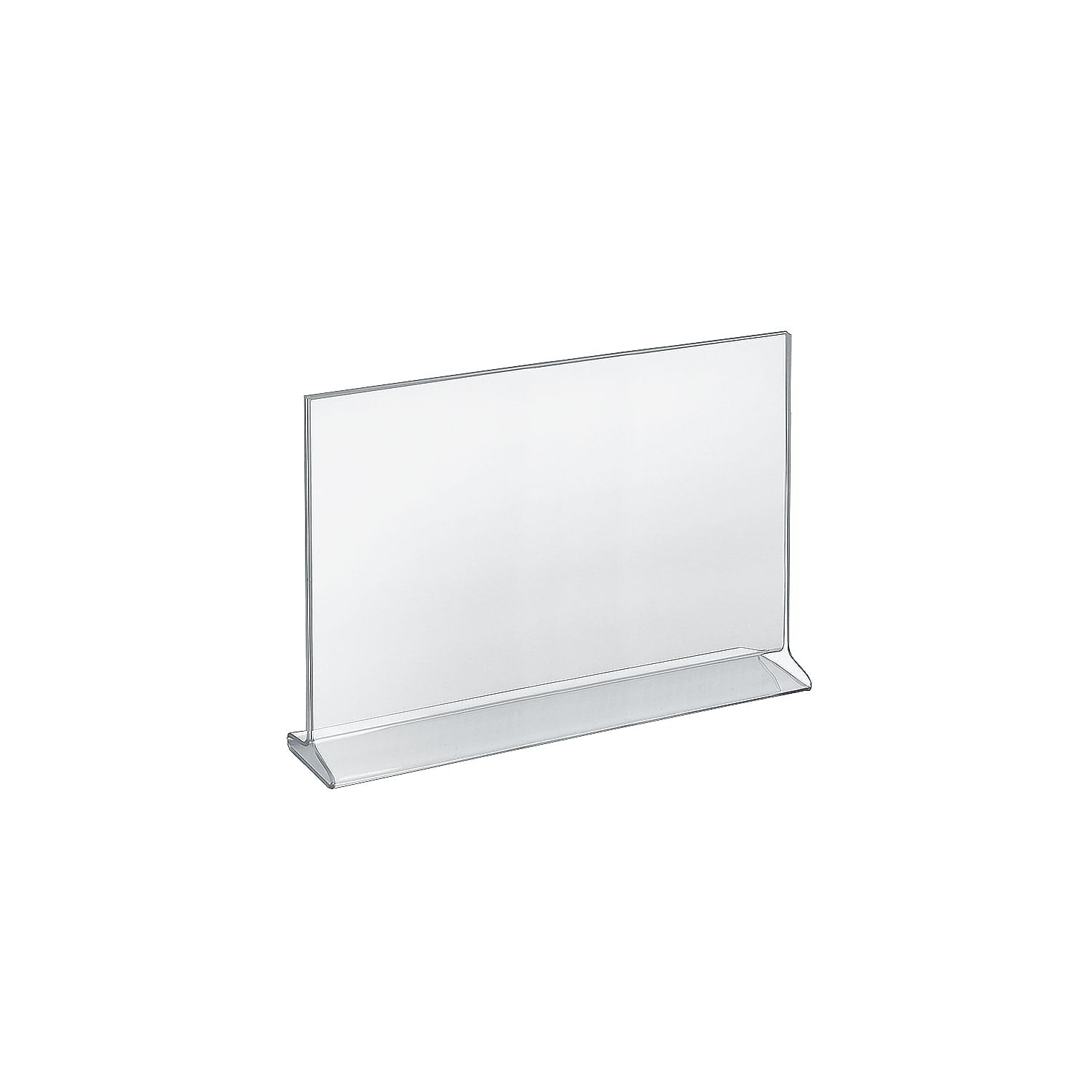 Azar 11" x 14" Horizontal Top Load Acrylic Sign Holder Clear 10/Pack ...