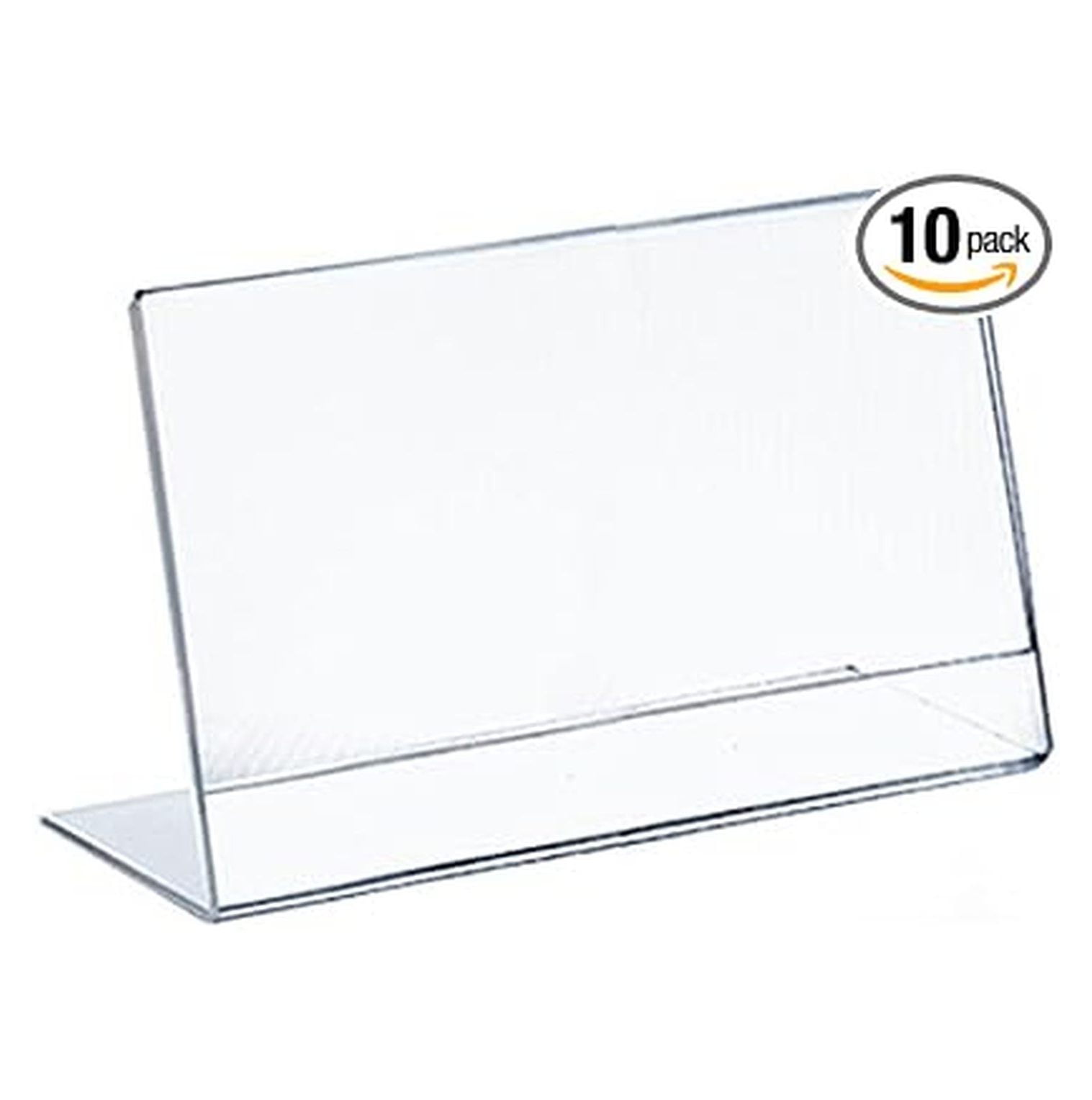 Azar 112721 7-Inch Width by 5.5-Inch Height Horizontal Slanted L-Shaped ...