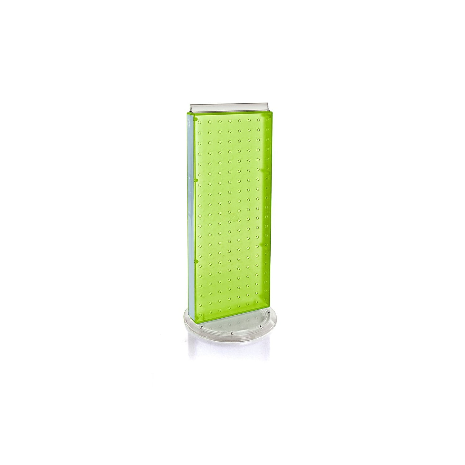Revolving 8"W x 20.625"H Pegboard Counter Display - Walmart.com