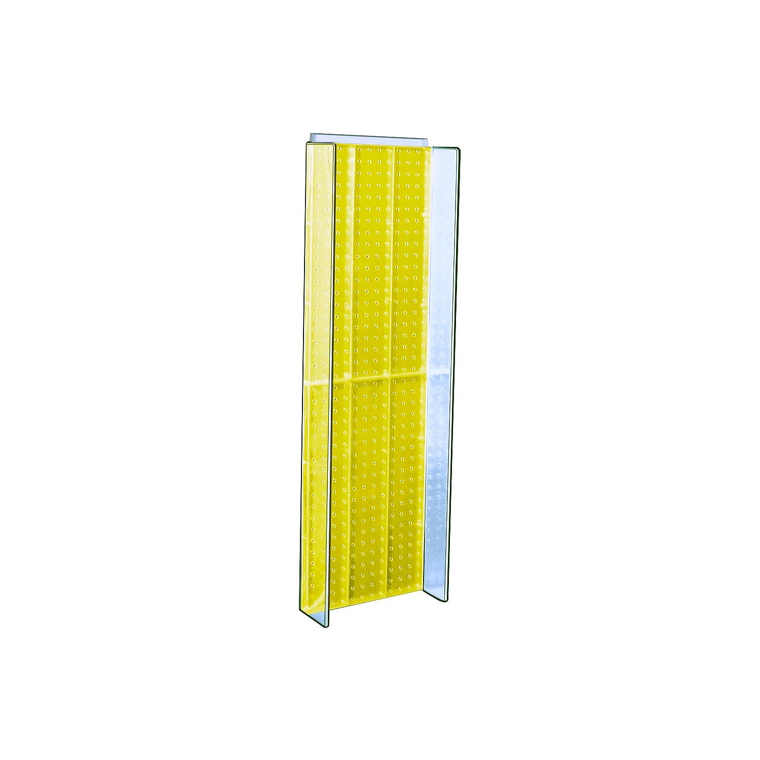 Azar 44"(H) x 14"(W) Pegboard Powerwing Display Yellow 700350-YEL ...