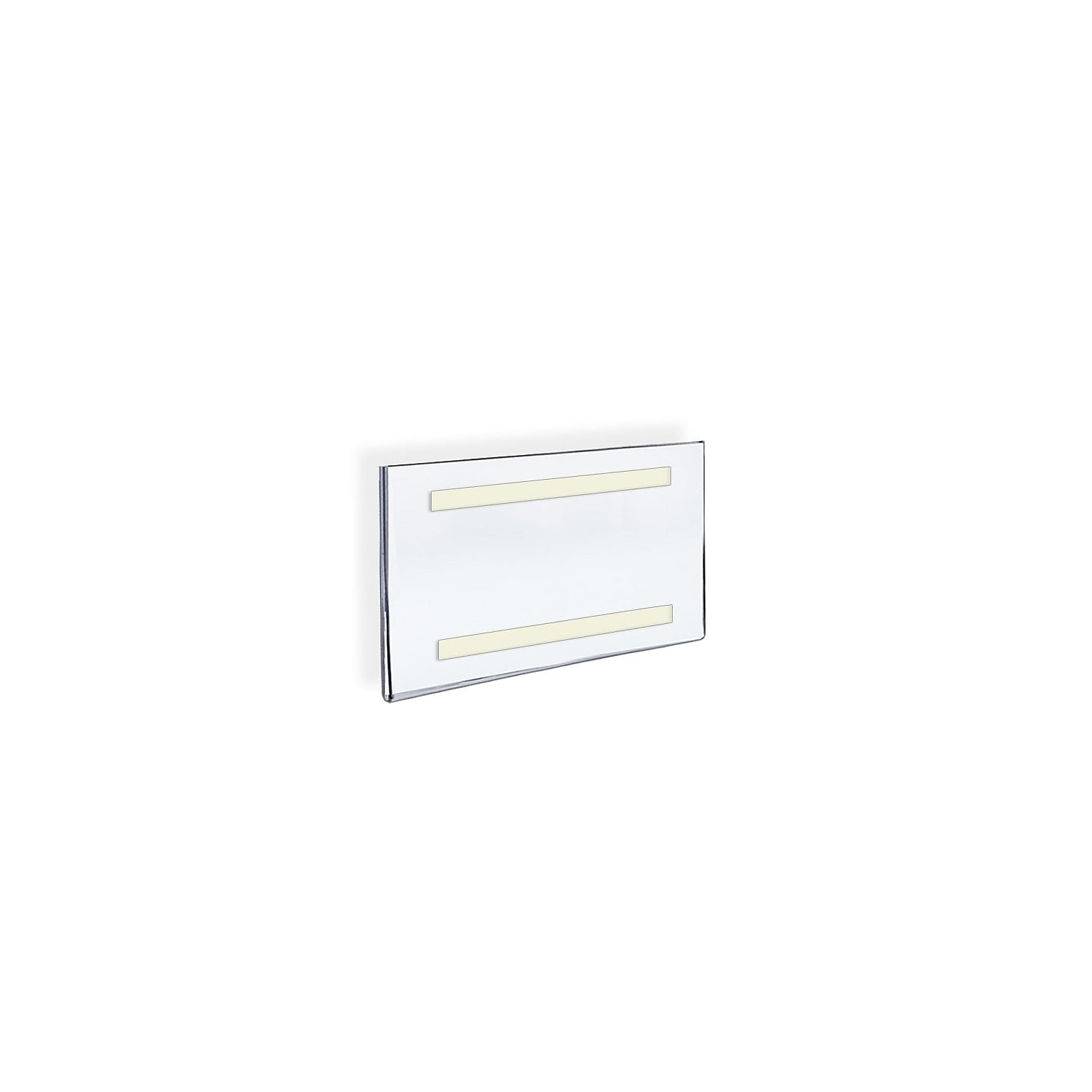 Azar 7" x 11" Horizontal Wall Mount Acrylic Sign Holder With Adhesive ...