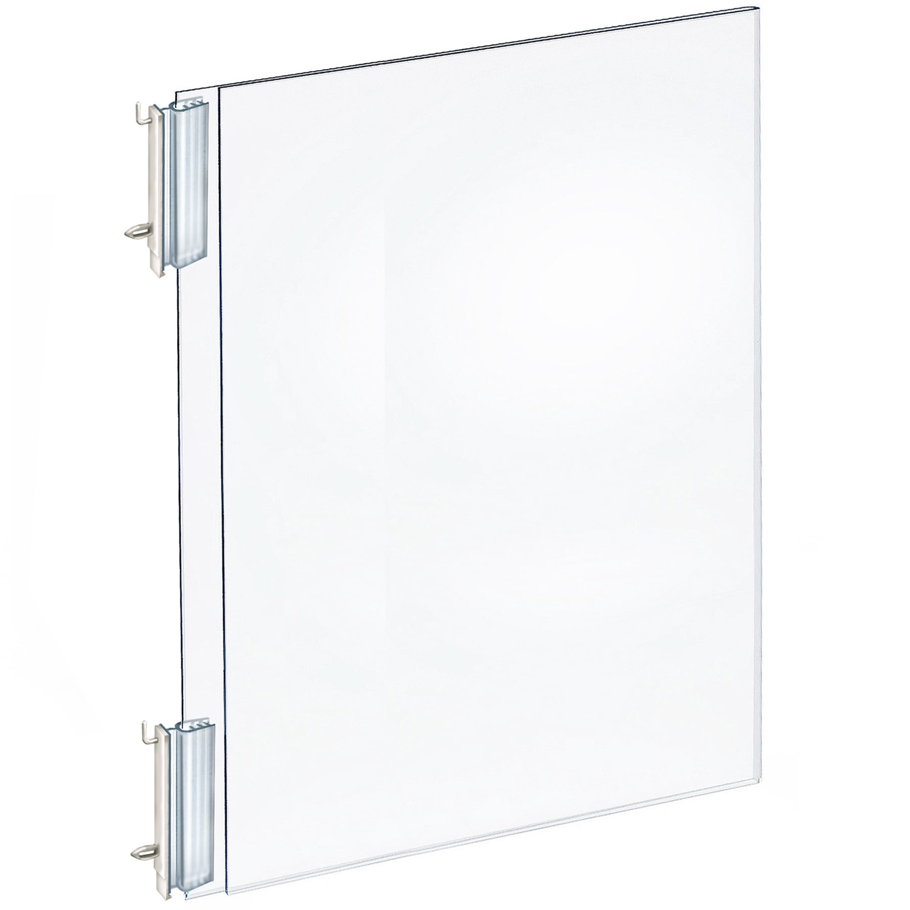 Azar Displays 103308 Two-Sided Acrylic Sign Holder with Pegboard ...