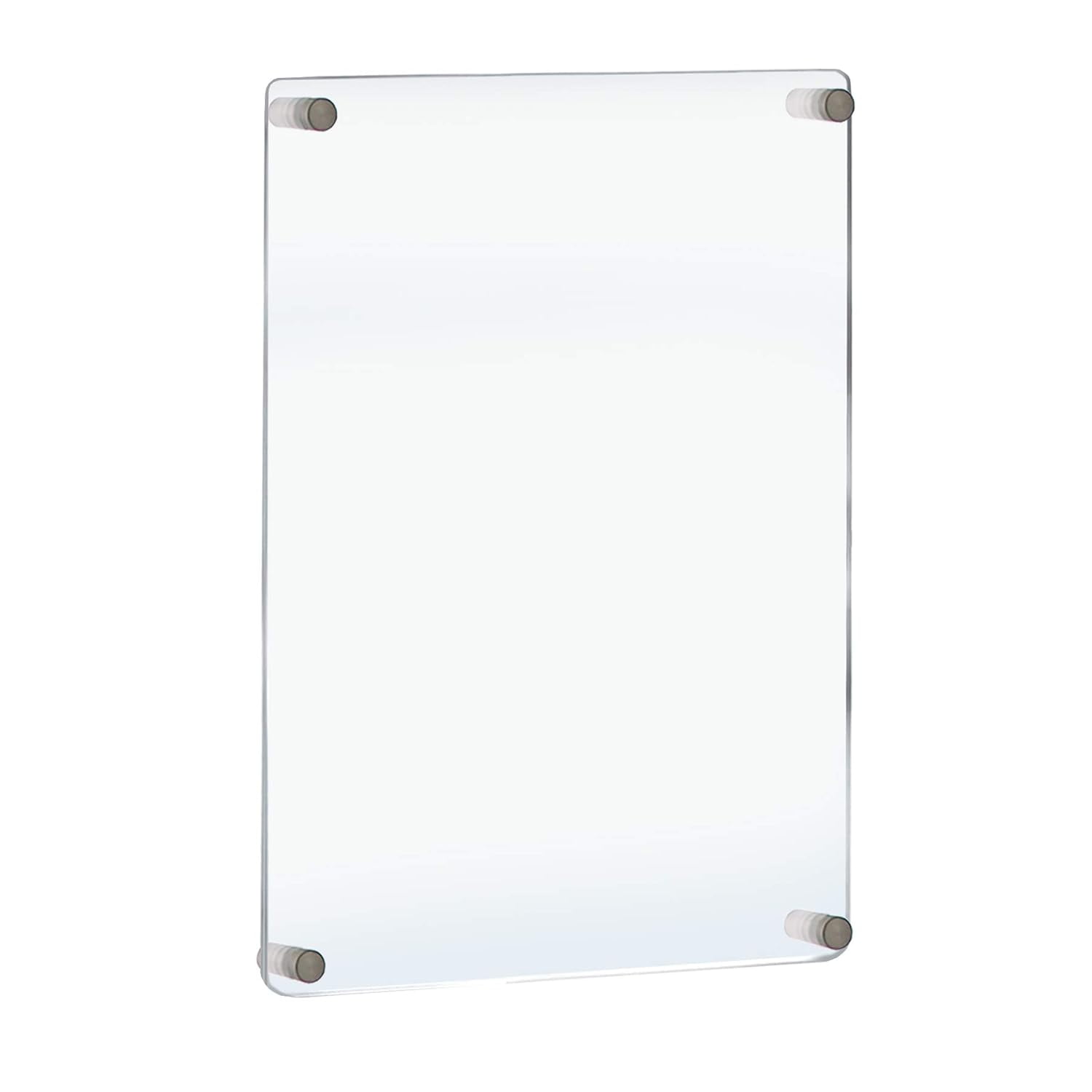 Azar Displays 105531 22-Inch by 28-Inch Wall Mount Standoff Acrylic ...
