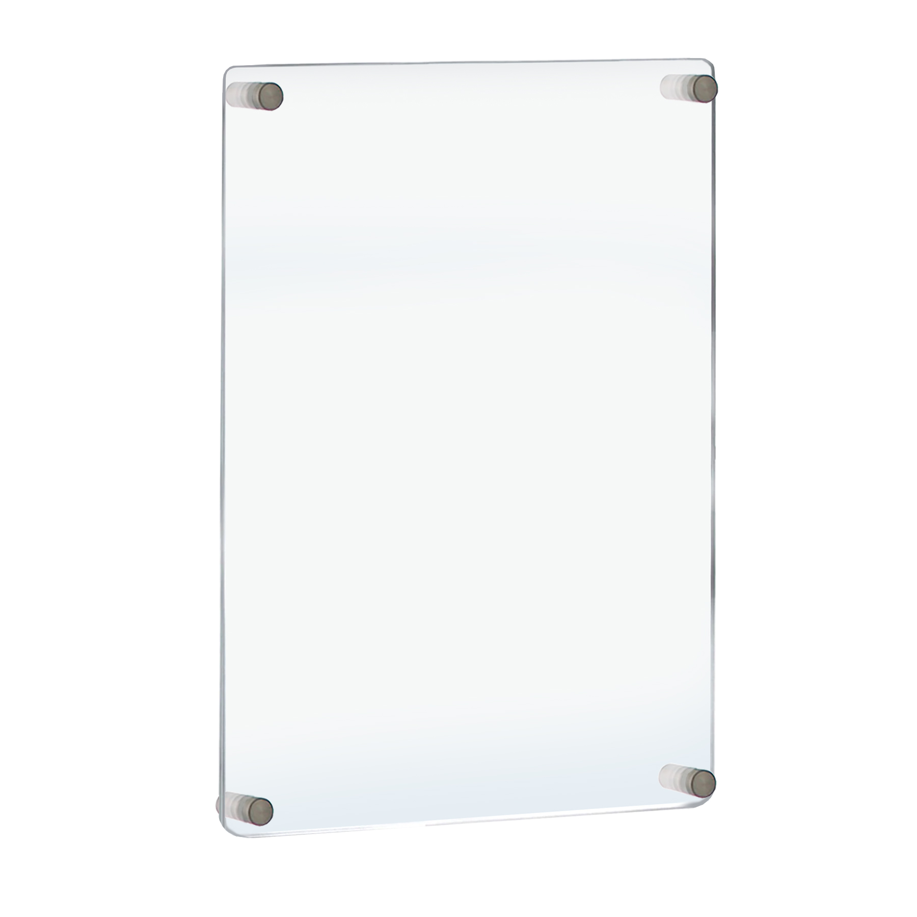 Azar Displays 105531 Floating Styrene Wall Frame with Rounded Edges ...