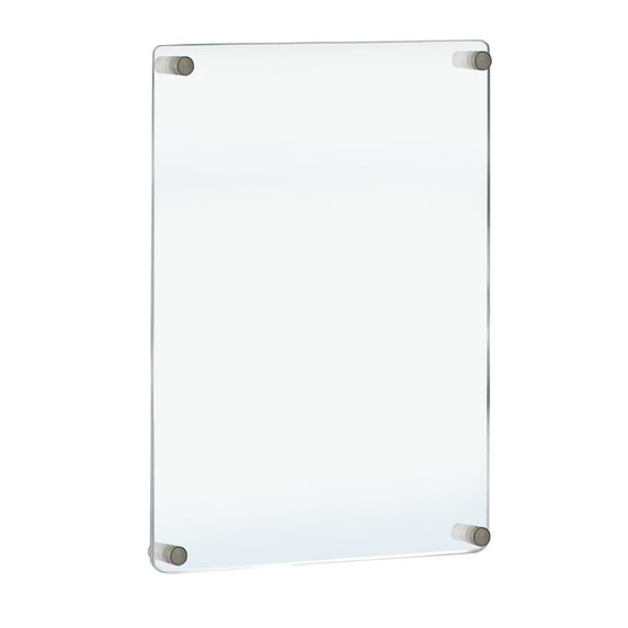 Azar Displays 105531 Floating Styrene Wall Frame with Rounded Edges ...