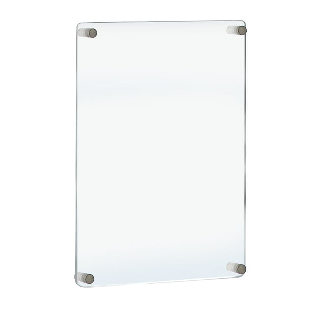 Azar Displays 105531 Floating Styrene Wall Frame with Rounded Edges ...