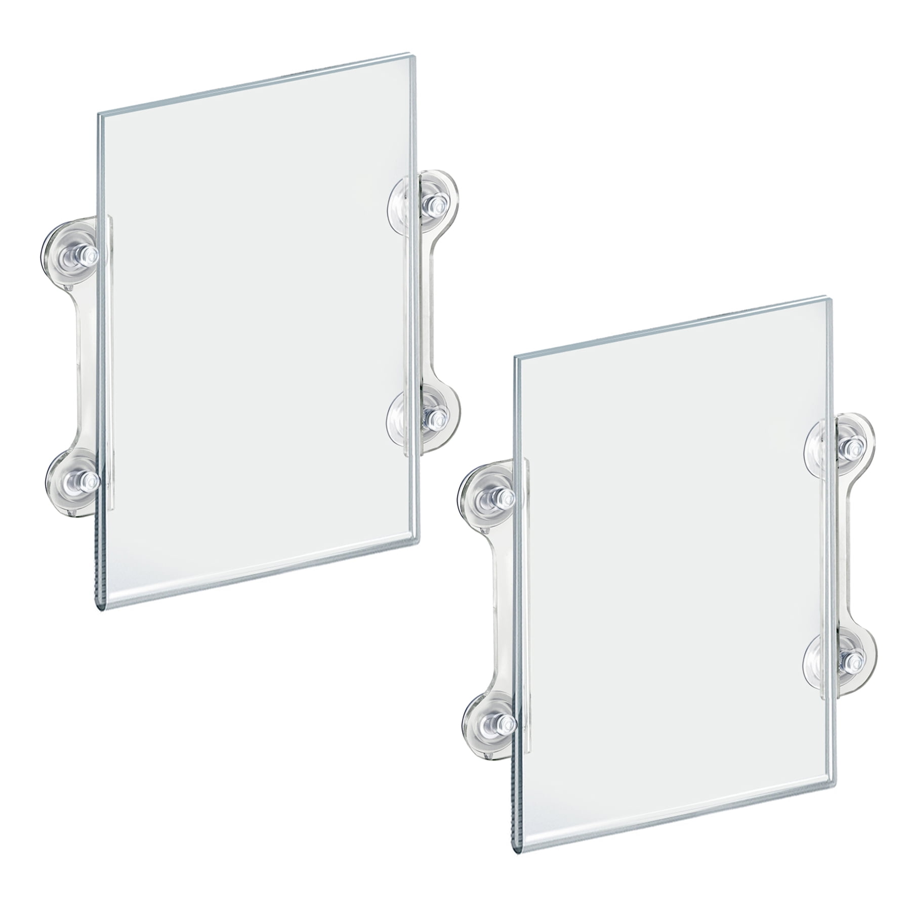 Azar Displays 106606 Clear Acrylic Window/Door Sign Holder Frame with ...