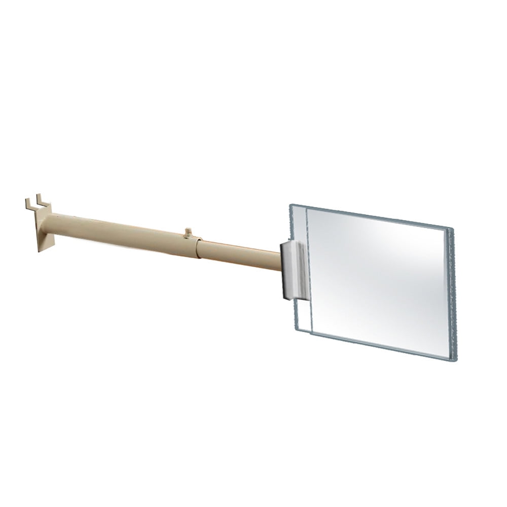 Two-Sided Aisle Acrylic Sign Holder with Telescopic Gripper 7"W x 5"H ...