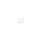 Azar Displays 112738 Angled L-Shaped Sign Holder Frame with Slant Back ...