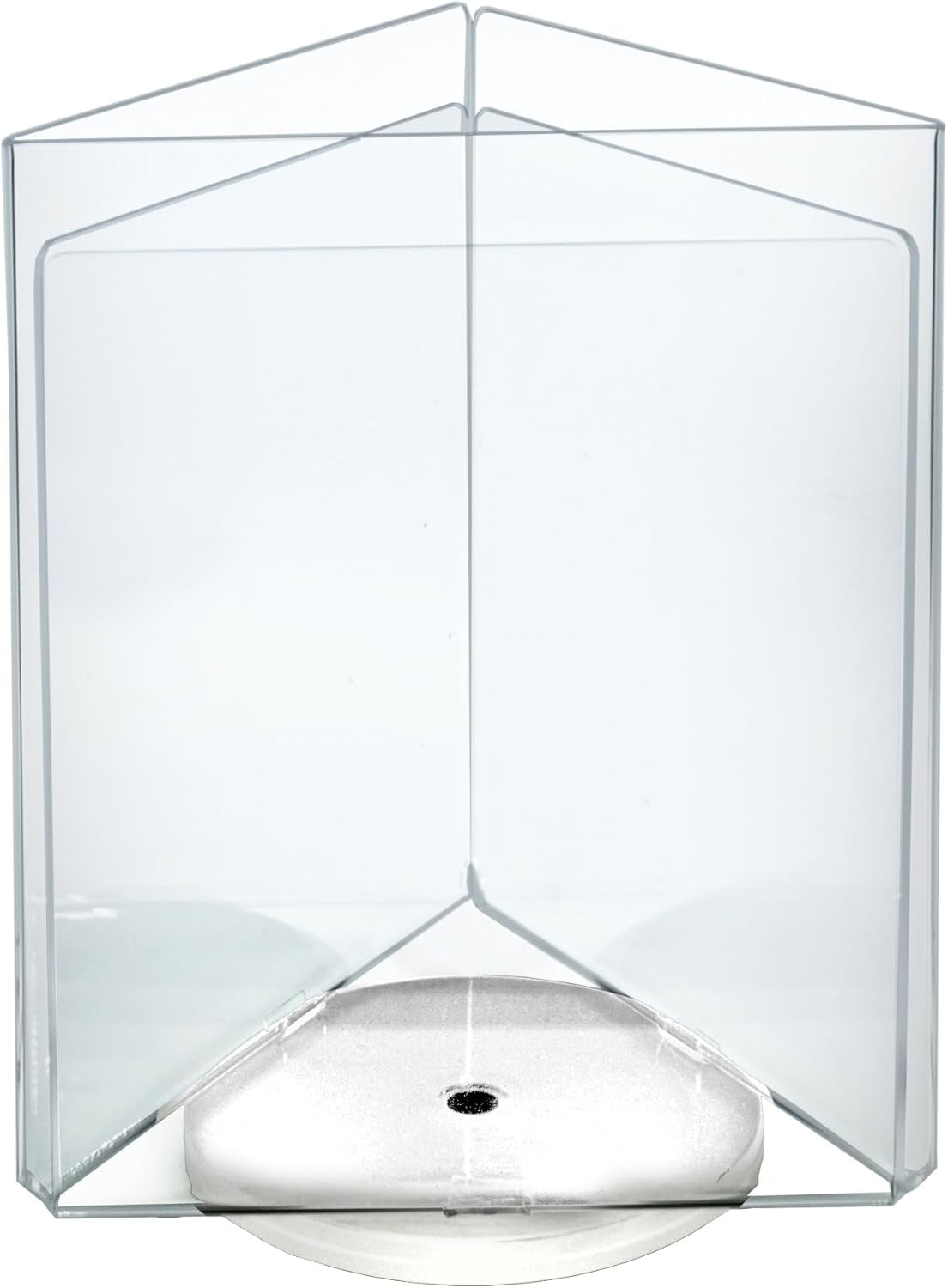 Azar Displays 193732-WHT 8.5" x 11" Three-Sided Revolving Sign and Menu ...