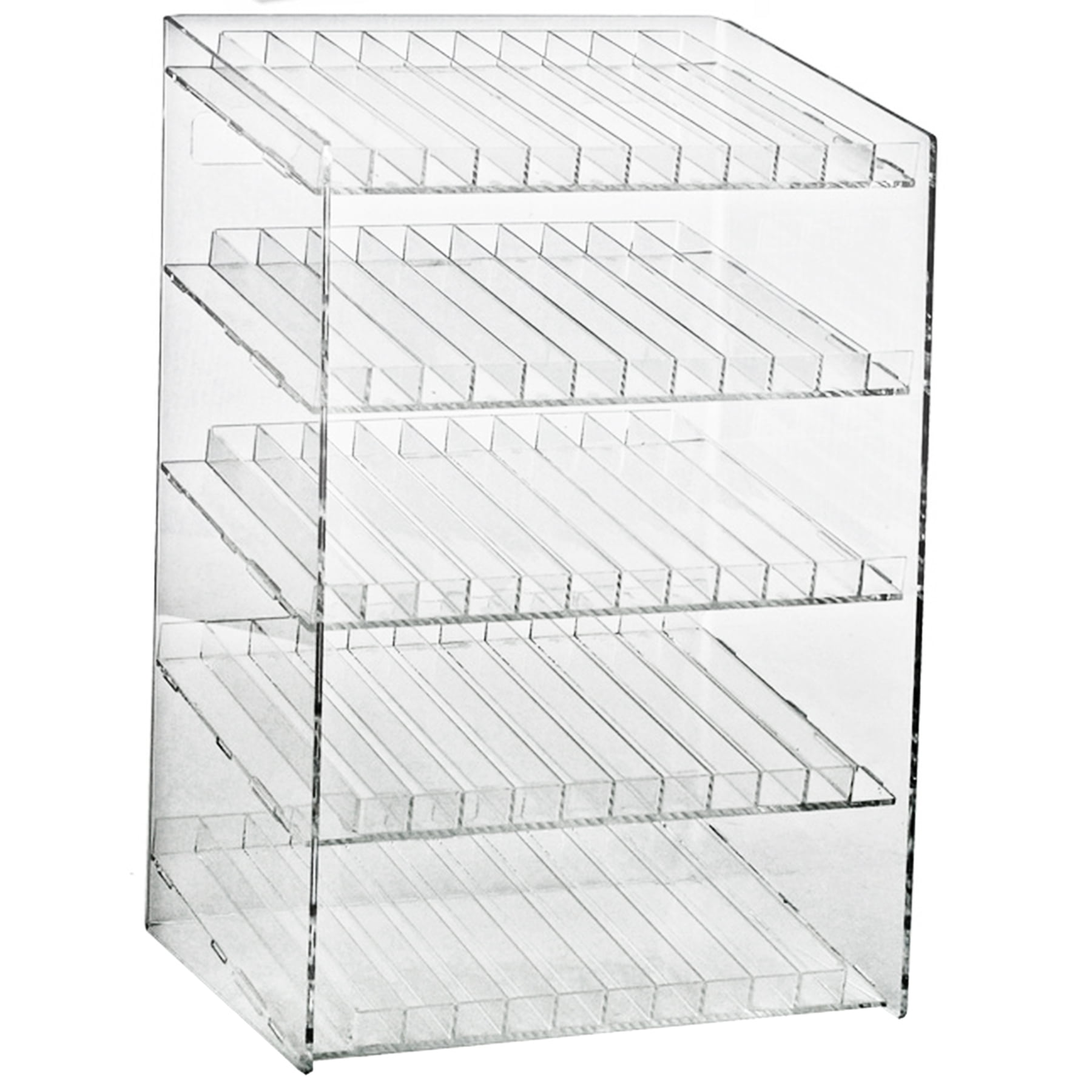 Azar Displays 222885 Five-Tier 60 Compartment Display, 12-Comp per Tier ...