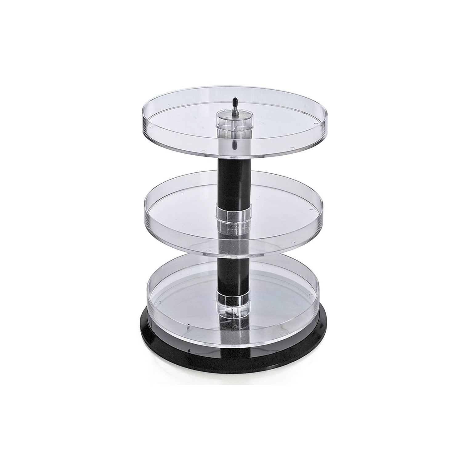 Azar Displays 227030 Three Tier Revolving Display 13.5"H x 11" Diameter ...