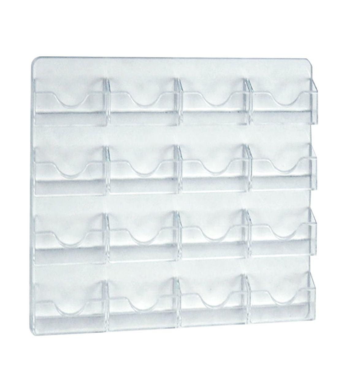 Azar Displays 252084 16 Pocket Wall Mount Business/Gift Card Holder, 2 ...