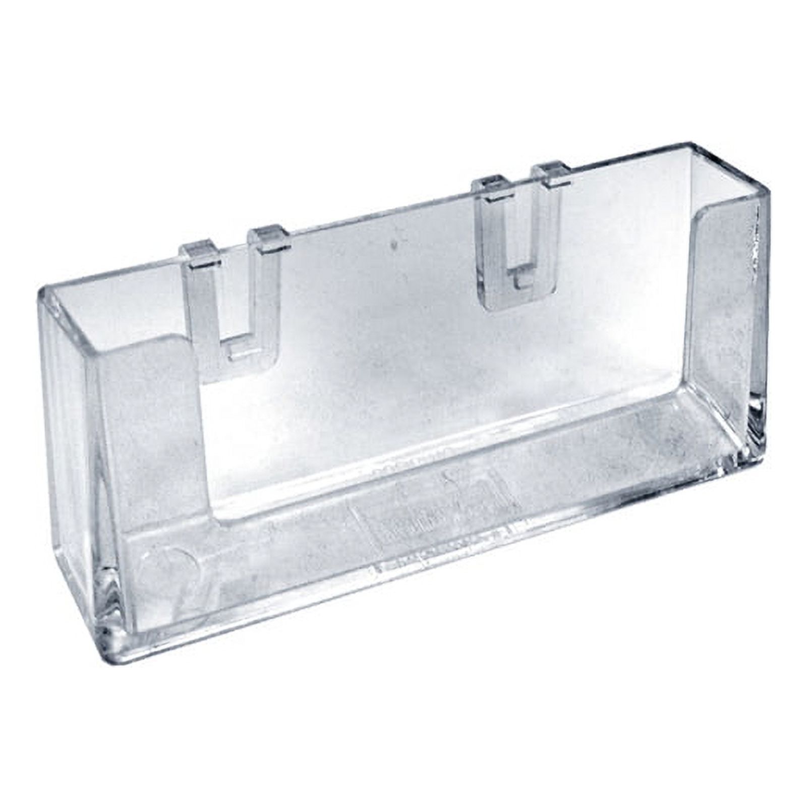 Azar Displays 252365 Styrene Clip-on Removable Business Card Pocket, 10 ...
