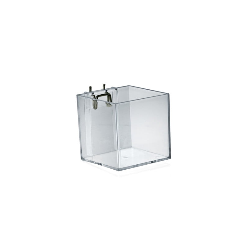 4" Cube Bin for Pegboard or Slat wall, 4-Pack - Walmart.com