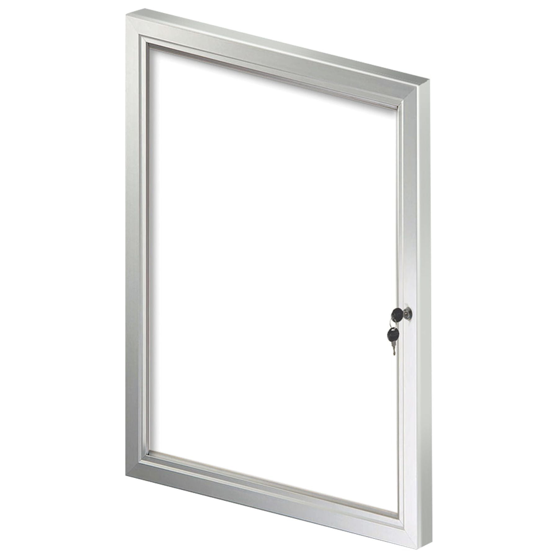 Azar Displays 300226 Small Enclosed Magnetic Message Board w/ Lock ...