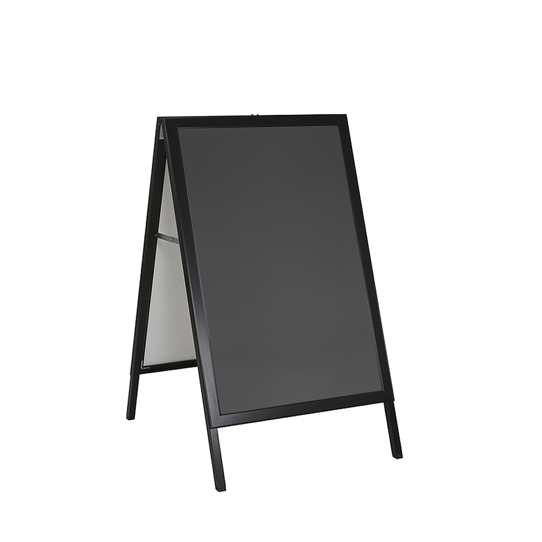 Azar Displays 300246 Small Black Slide In A-Frame Double-Sided Indoor ...