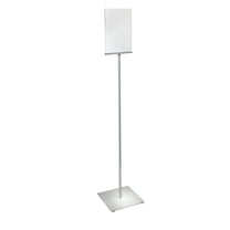 Two-Sided Aisle Acrylic Sign Holder with Telescopic Gripper 7"W x 5"H ...