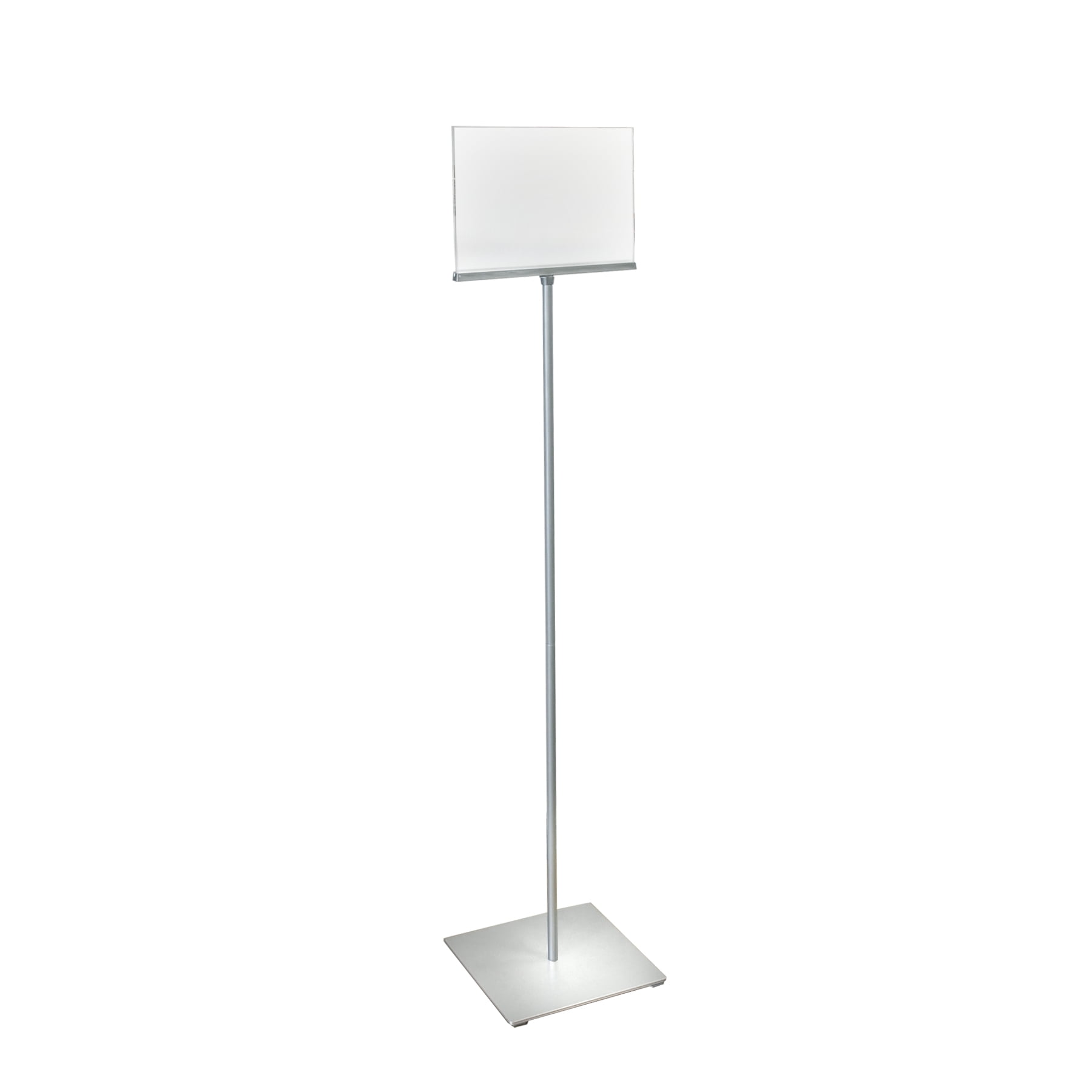 Azar Displays 300864 11"W x 8.5"H Pedestal Two-Sided Sign Holder Stand ...