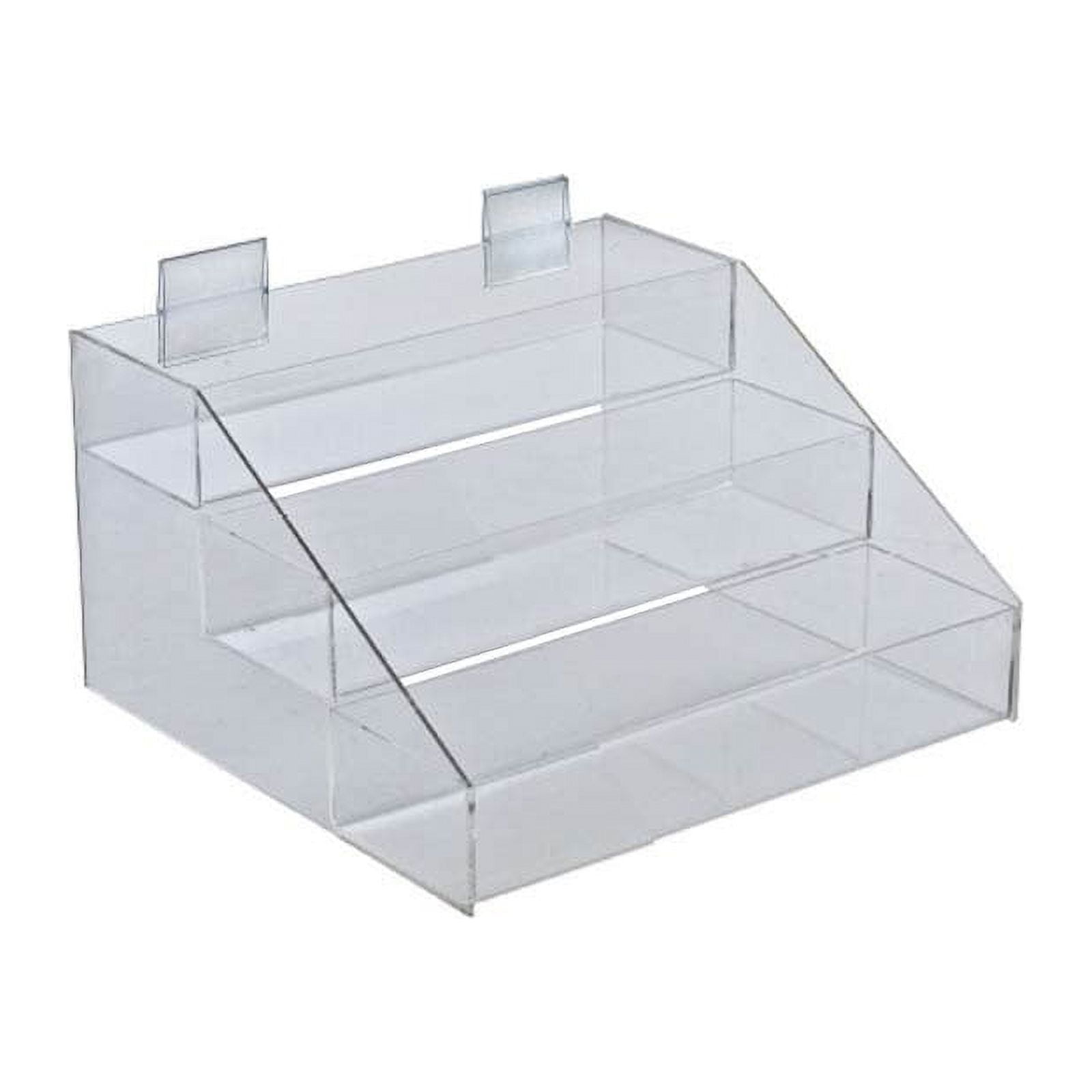 Azar Displays 326048 Three-Tier, 3 Compartment Counter Step Display: 12 ...