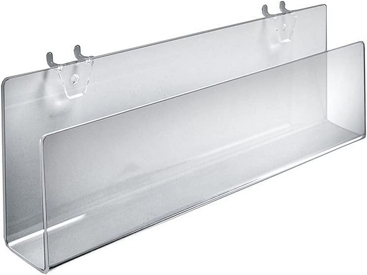 Azar Displays 556098 Clear Acrylic Greeting Card Holder for Pegboard ...