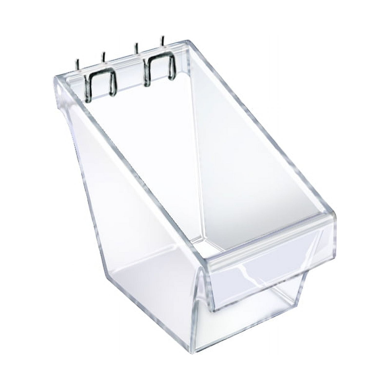 Azar Displays 556119 Mini Clear Plastic Molded Bucket, Storage ...