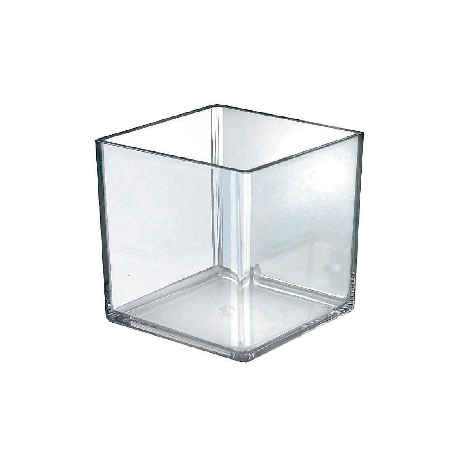 Azar Displays 556307 7" Deluxe Clear Acrylic Square Cube Bin for ...